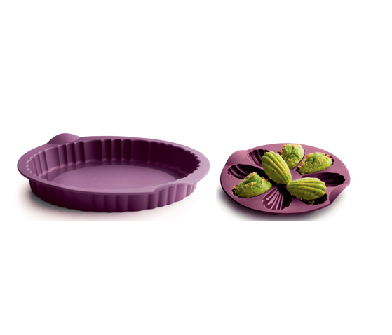 Forma Silicone Rainha + Forma Silicone Madalenas – Tupperware